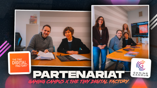 Partenariat avec The Tiny Digital Factory, acteur international du jeu ...